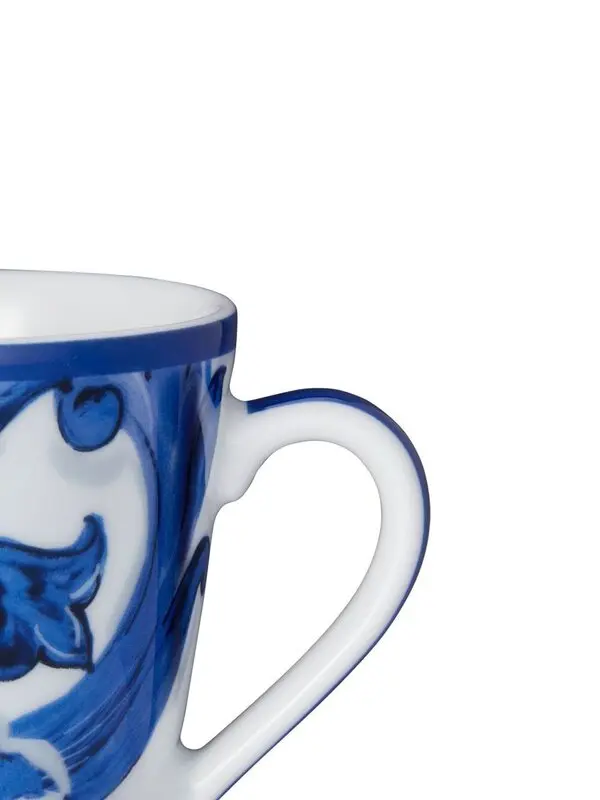 Dolce & Gabbana Archive-print Porcelain Mug - White