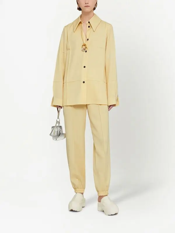 JIL SANDER Drawstring Waist Trousers