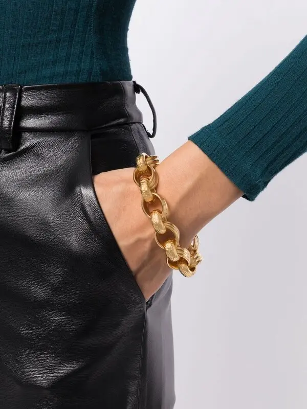 KENNETH JAY LANE Chunky Chain-link Bracelet