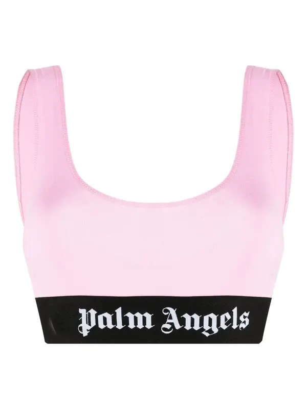 Palm Angels Logo-band Bra