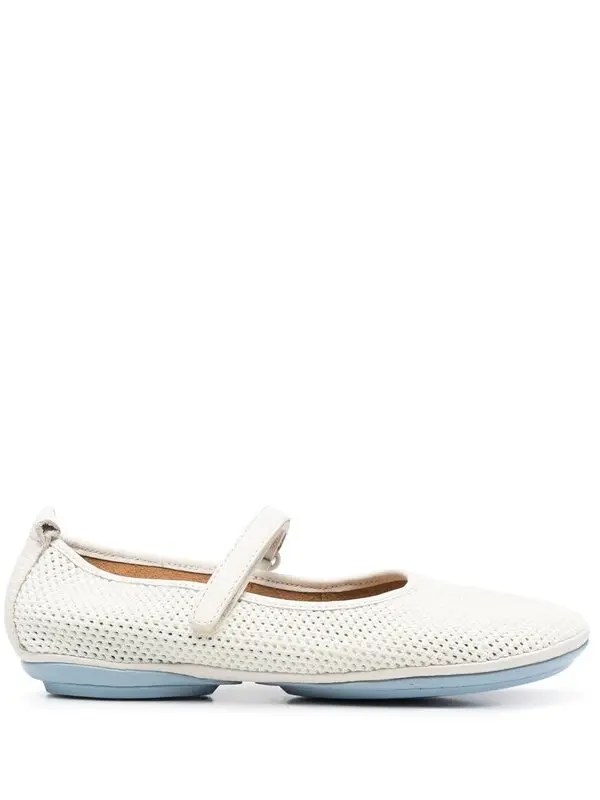 Camper Right Nina Perforated Ballerinas