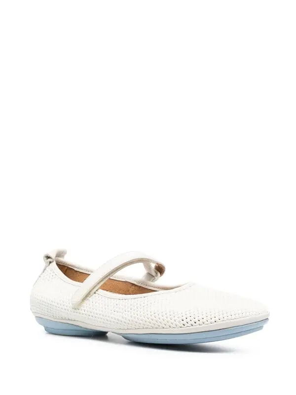 Camper Right Nina Perforated Ballerinas