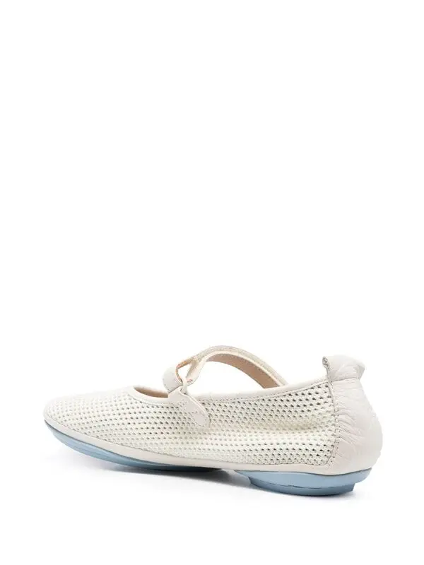 Camper Right Nina Perforated Ballerinas