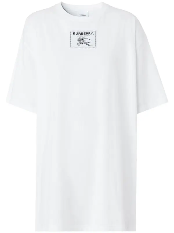 Burberry Label Cotton T-shirt
