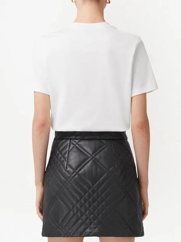 Burberry Label Cotton T-shirt