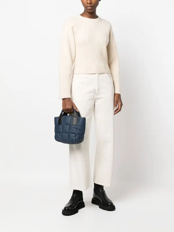 VEECOLLECTIVE Small Porter Tote Bag - Blue