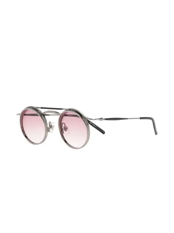 Matsuda Round-frame Sunglasses - Silver