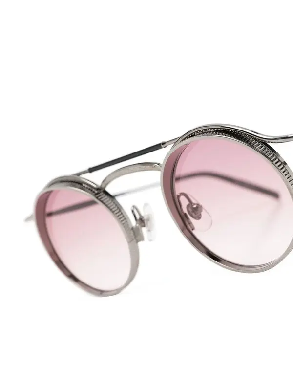 Matsuda Round-frame Sunglasses - Silver