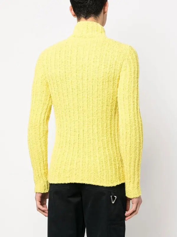 Moncler Ribbed High Neck Jumper