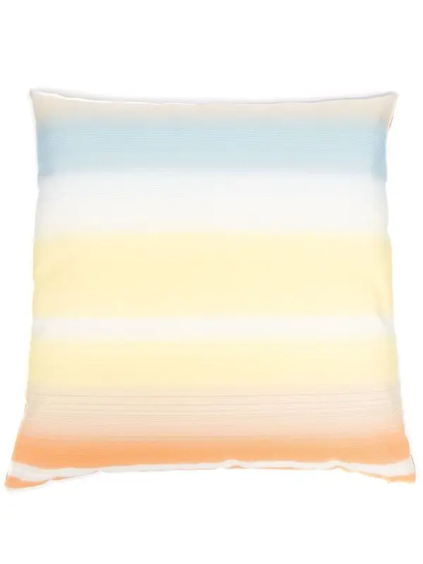 Missoni Tonga Gradient-effect Cushion - Orange