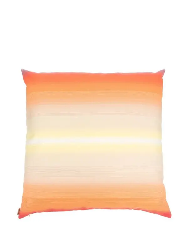 Missoni Tonga Gradient-effect Cushion - Orange