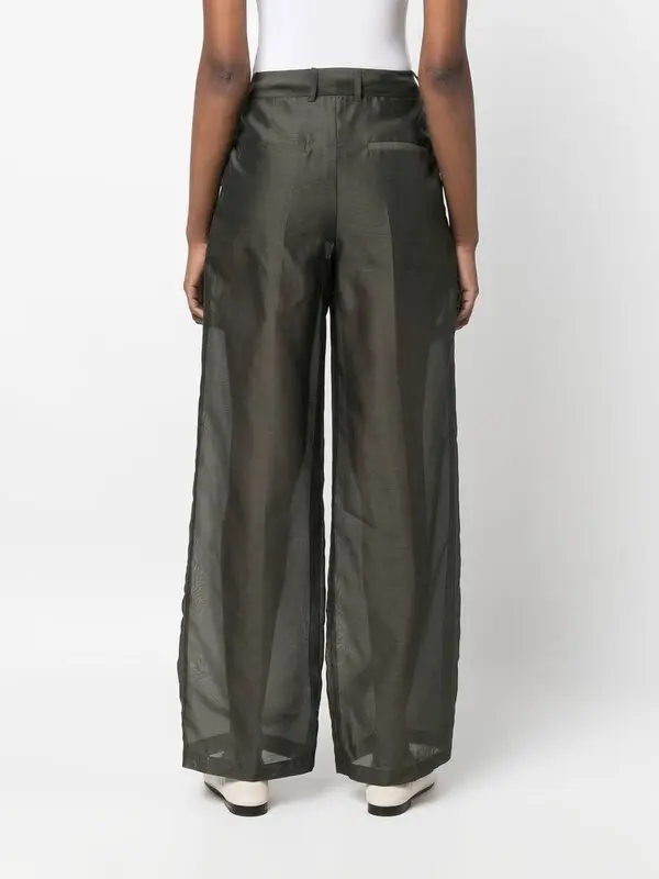 Fabiana Filippi Pleated Straight-leg Trousers