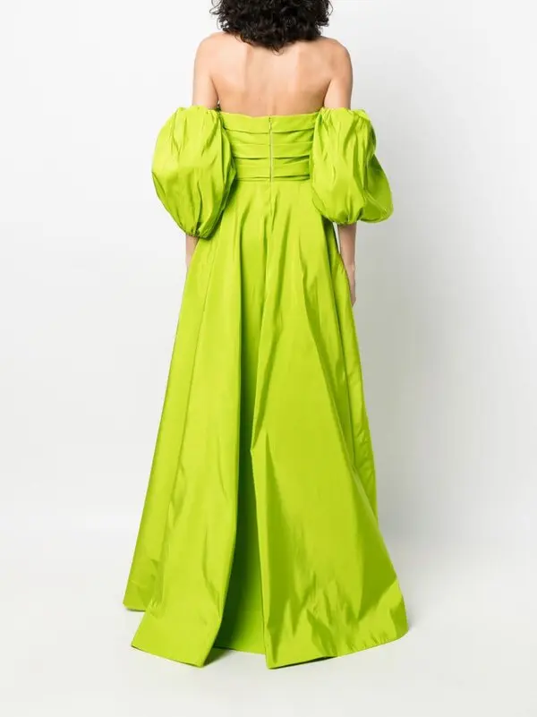 Valentino Garavani Off-shoulder Floor-length Dress
