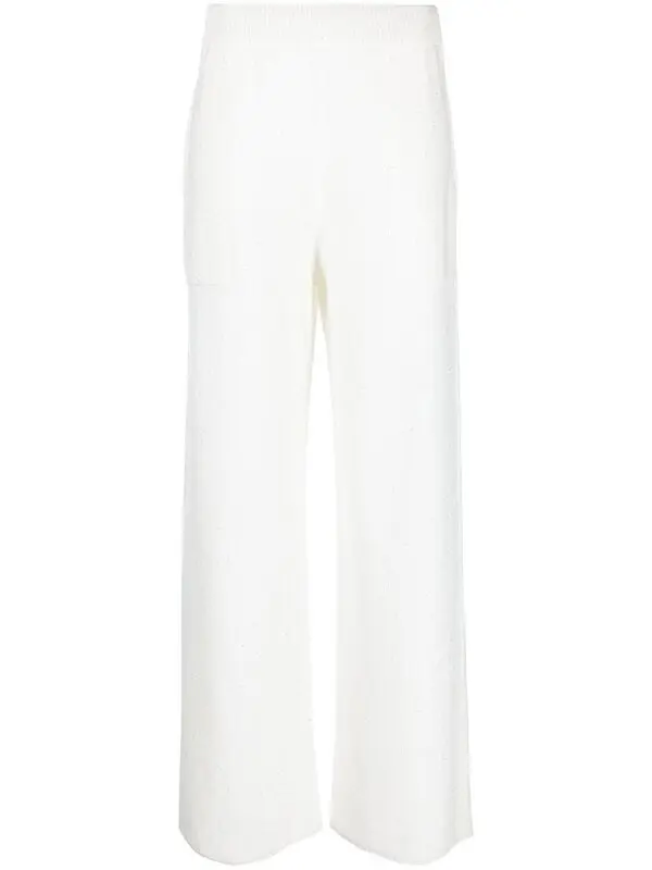 Fabiana Filippi Knitted Straight-leg Trousers