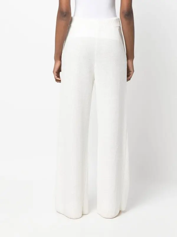 Fabiana Filippi Knitted Straight-leg Trousers