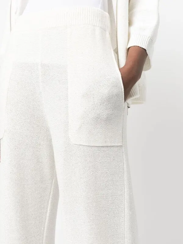 Fabiana Filippi Knitted Straight-leg Trousers