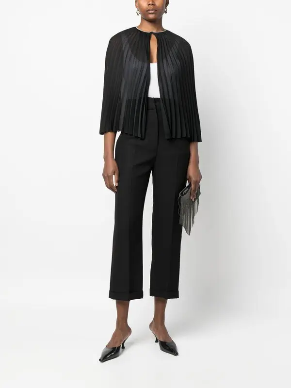 Fabiana Filippi Fully-pleated Button Blouse