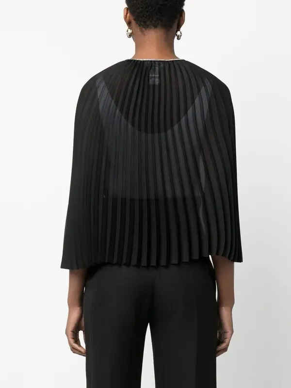 Fabiana Filippi Fully-pleated Button Blouse