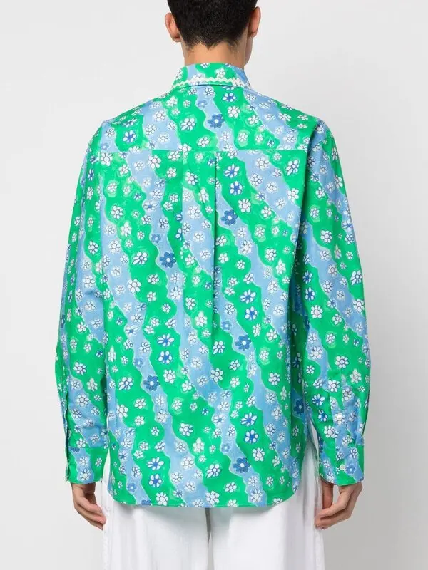 Marni Cotton Floral-print Shirt