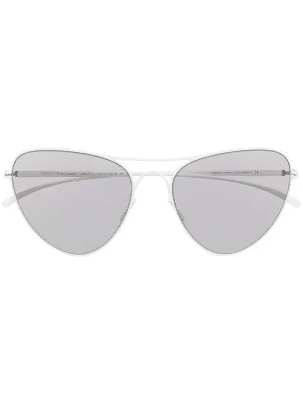 Mykita Aviator Sunglasses - White