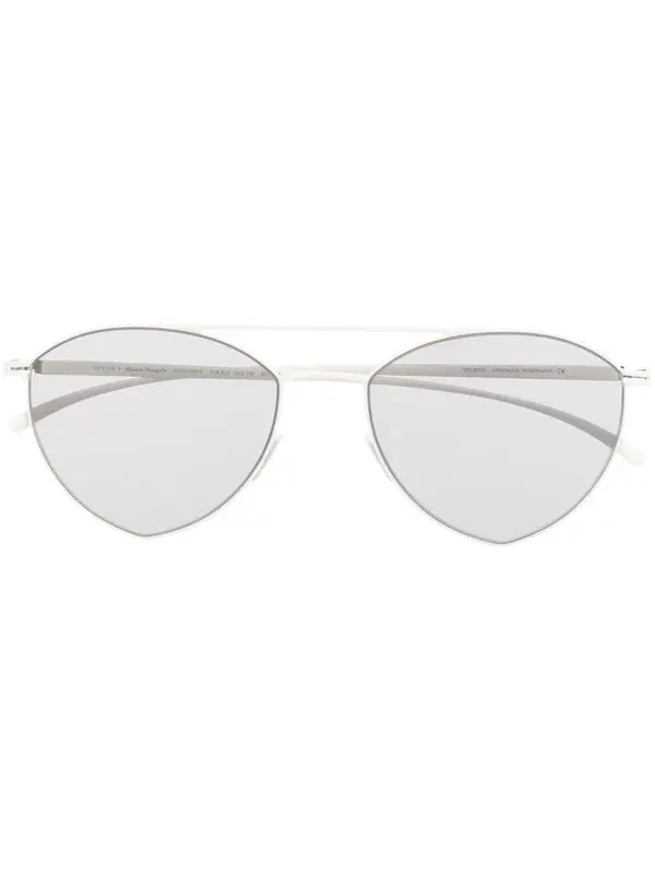 Mykita Round-frame Sunglasses - White