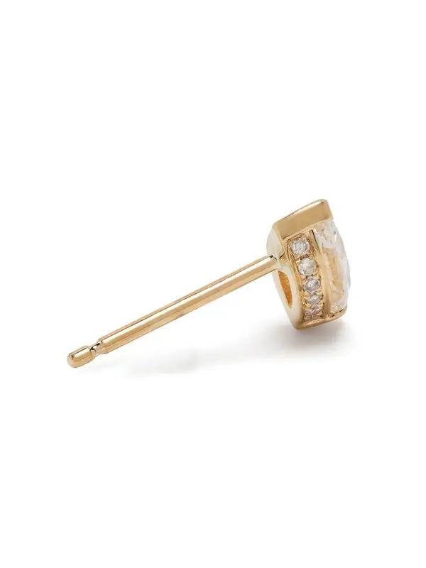 Shay 18k Yellow Diamond Marquise Stud Earrings - Gold