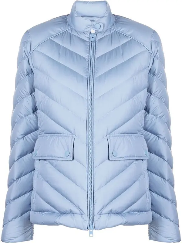 Woolrich Short Puffer Jacket - Blue