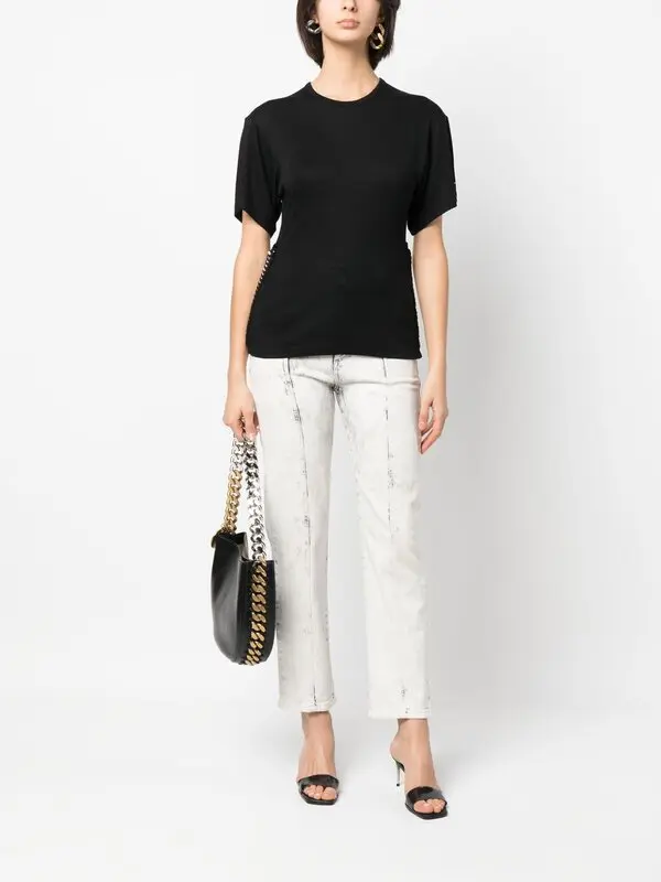 Stella McCartney Raglan-sleeved T-shirt - Black