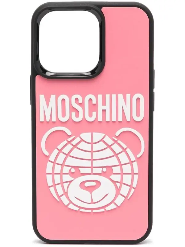 Moschino Teddy Bear Motif Iphone 13 Pro Case