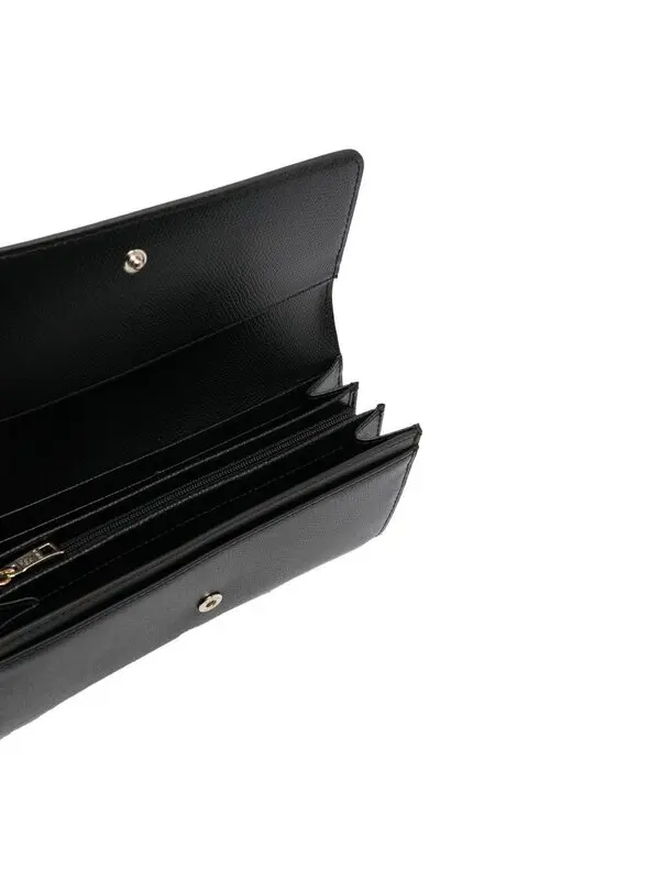Furla Camelia Continental Xl Logo-plaque Grained Leather Wallet