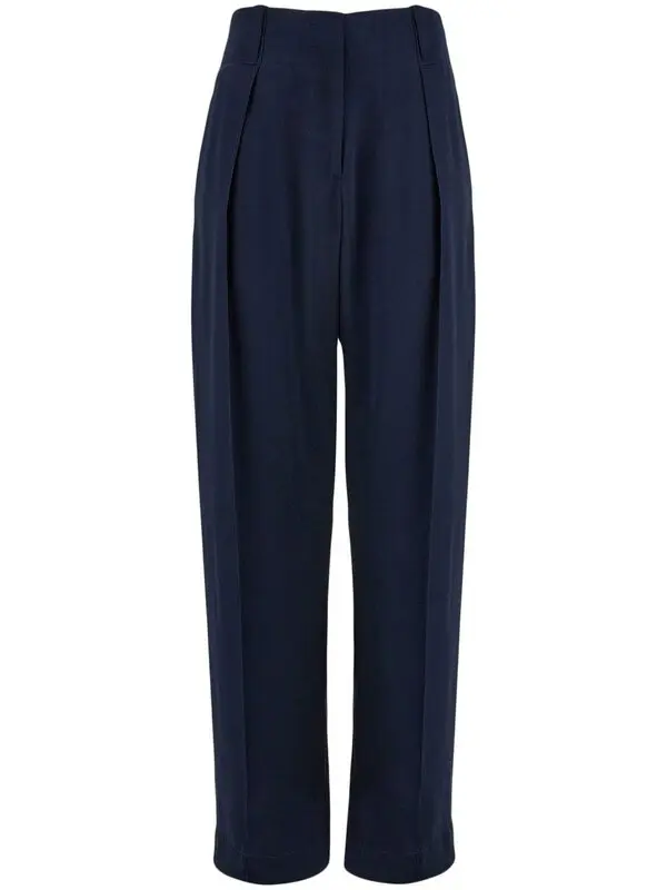 FERRAGAMO Silk Wide-leg Trousers