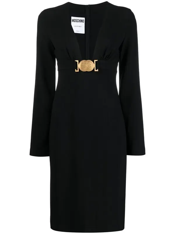 Moschino Plaque Dress