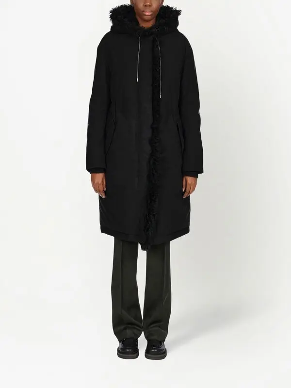 FERRAGAMO Shearling-lined Parka Coat