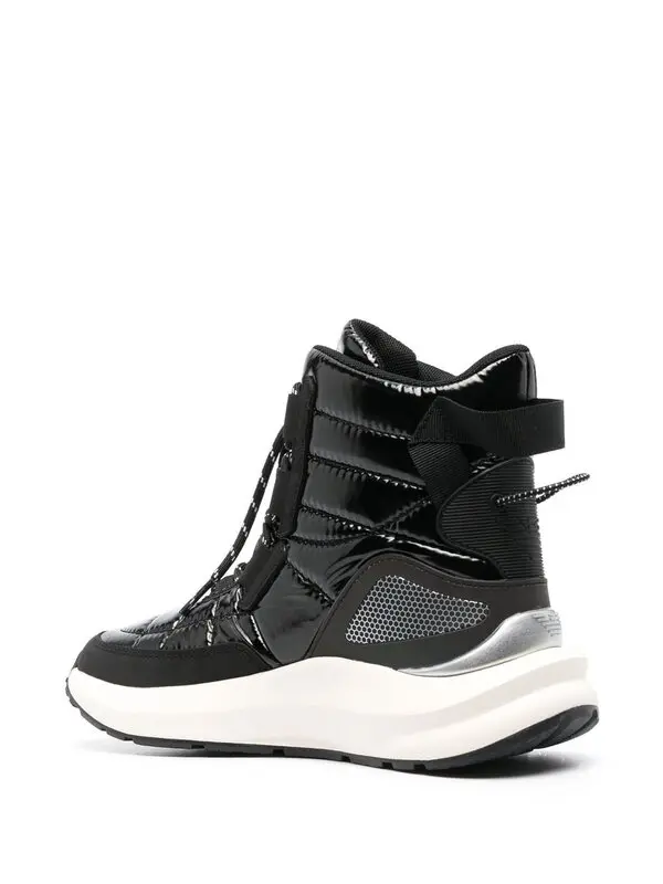 Emporio Armani Mountain Quilted High-top Sneakers