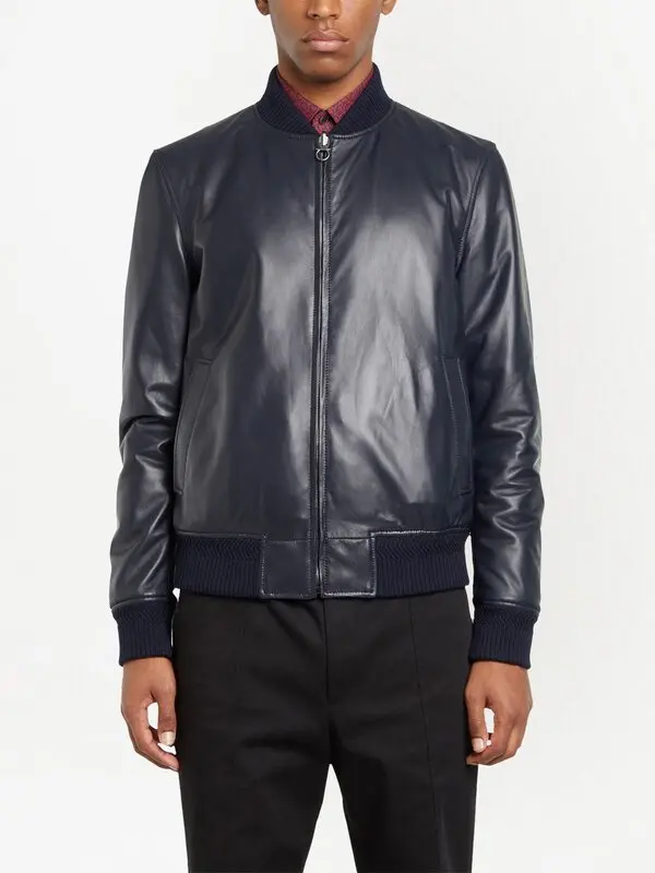 FERRAGAMO Gancini-print Reversible Bomber Jacket
