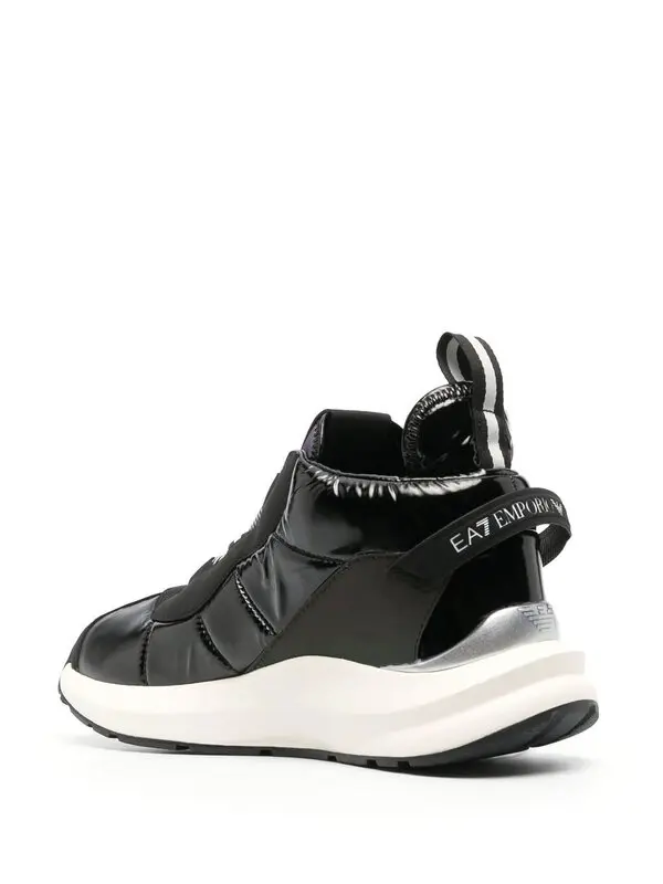 Emporio Armani Padded Mid-top Sneakers