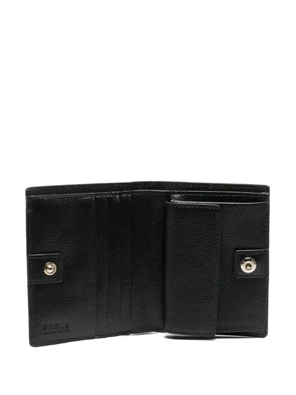 Furla Logo-plaque Bifold Wallet - Black