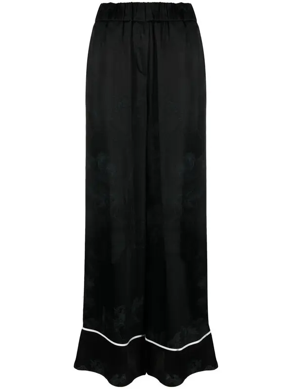Off-White Piped-trim Pyjama Trousers