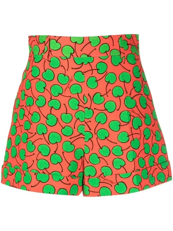 Moschino Patterned Mini Shorts