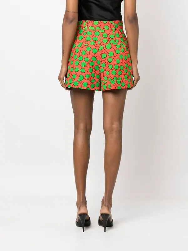 Moschino Patterned Mini Shorts