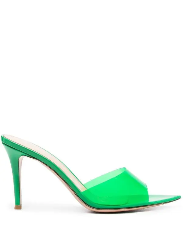 GIANVITO ROSSI 85mm Elle Sandals - Green