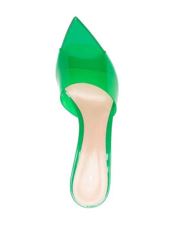 GIANVITO ROSSI 85mm Elle Sandals - Green