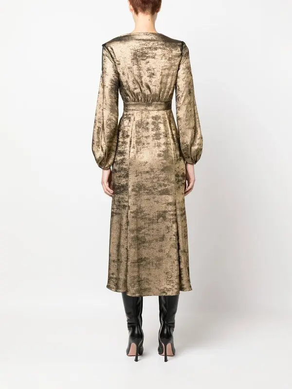 Roberto Cavalli Velvet Wrap Dress