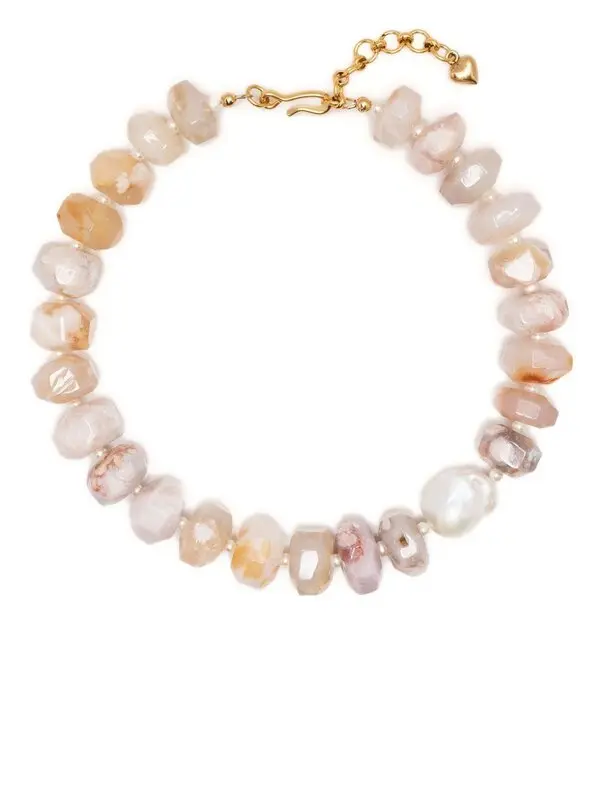 Brinker & Eliza Emma Bead Necklace - Multicolour