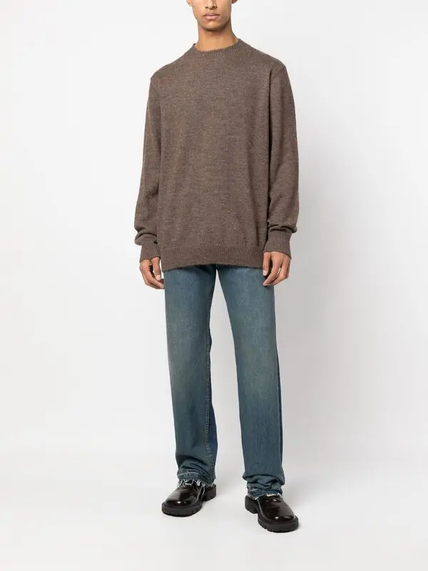 MAISON MARGIELA Alpaca-blend Jumper - Brown