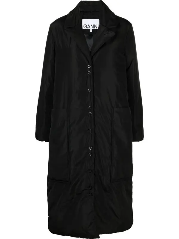 GANNI Single-breasted Coat