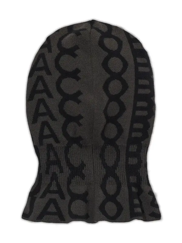 Marc Jacobs Monogram Balaclava - Black