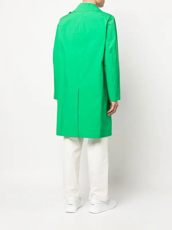 Mackintosh Single-breasted Midi Coat