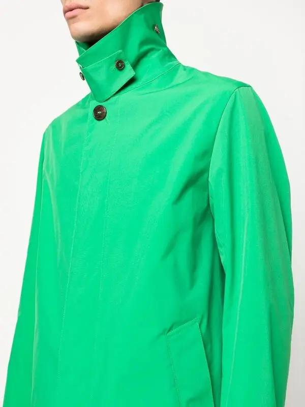 Mackintosh Single-breasted Midi Coat