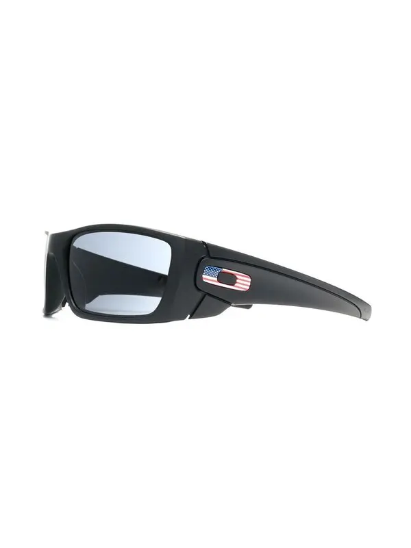 Oakley Logo-plaque Sunglasses - Black